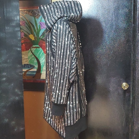 Jackets & Coats | Rhinestone Studded Jacket | Poshmark